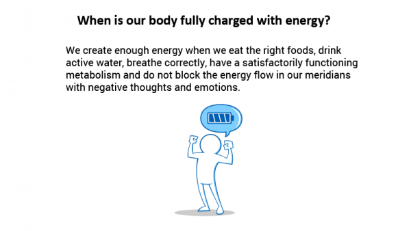 Step 6: Energy in the body – Be Younger